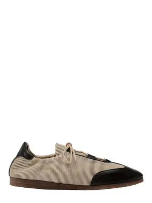 NAGUISA Raluca Olive Mesh Sneakers - Green