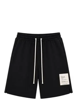 MYSIMPLICATED Oversized Cotton Bermuda Shorts With Drawstring Waist