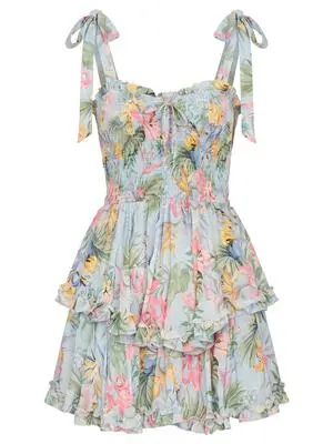 Yumi Kim Elise Mini Dress - Blue