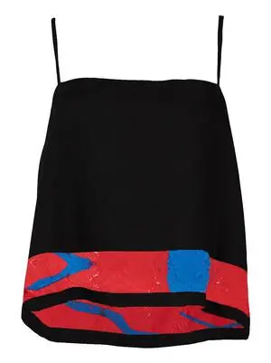 CRONO ZEE Sobo Bade" Reversible Top - Orange