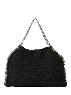 N'ONAT Nonat City Chain Hand Crochet Tote Bag - Black