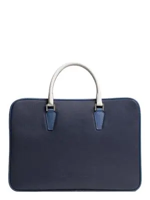 HESTER VAN EEGHEN Larry Briefcase - Blue/grey