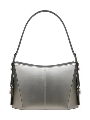 PREV Kiara Maxi Chrome Shoulder Bag - Silver