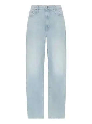 MOTHER High-waisted Wide-leg Jeans - Blue
