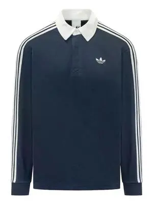 ADIDAS 3-stripes Rugby Long-sleeve Polo