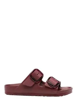 BIRKENSTOCK Arizona Buckle-fastening Slides - Red