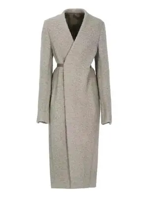 Rick Owens Soft Cyclops Coat - Grey