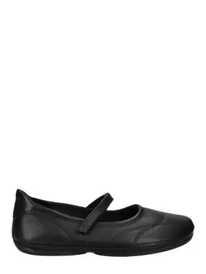 Camper Right Nina Touch-strap Ballet Flats - Black
