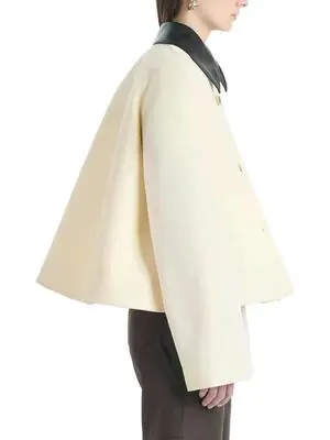 Altuzarra Double-breasted Contrast Collar Jacket - Neutrals
