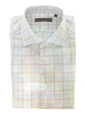 Corneliani Check-pattern Shirt - White