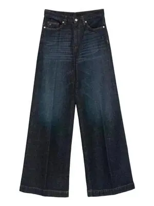NINE:INTHE:MORNING Nadia Wide-leg Jeans - Blue