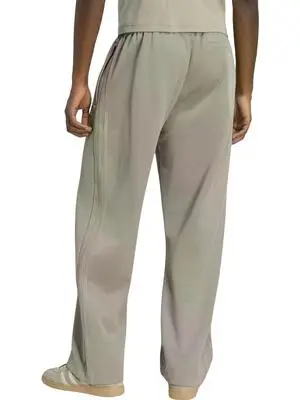 Adidas Logo-embroidered Side-stripe Track Pants - Green