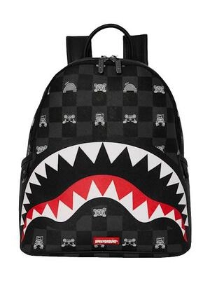 SPRAYGROUND Shark Mob Hideout Savage Backpack - Multicolor