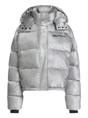 KARL LAGERFELD Karl Lagerfeld Jeans Cropped Puffer Jacket