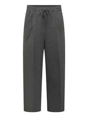 FEAR OF GOD Fear Of God Essentials Cotton Twill Pleat Front Drawstring Pants