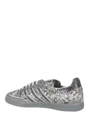 Adidas Og Samba Snakeskin-effect Sneakers - Grey