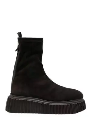 Agl Mirabel Platform-sole Ankle Boots - Brown