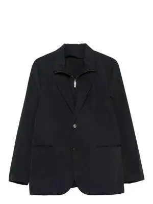 EMPORIO ARMANI Layered-effect Notched-lapel Blazer