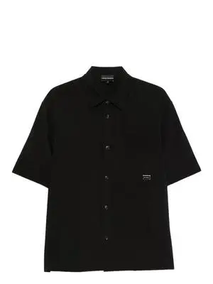 Emporio Armani Short-sleeve Shirt - Black