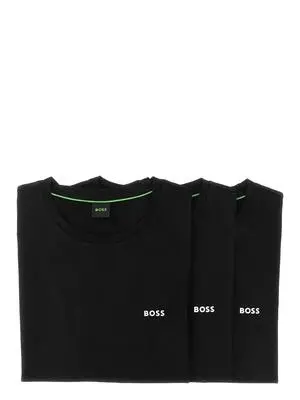 BOSS Logo-print T-shirt - Black