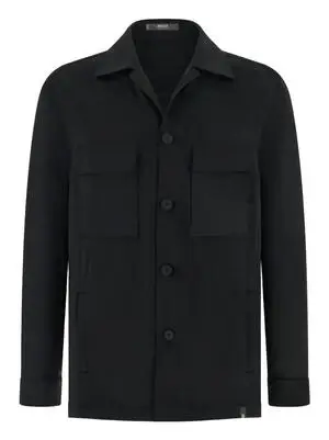Boggi Milano B Tech Shirt Jacket - Black