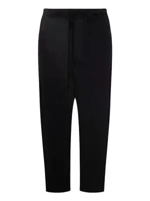 THOM KROM Drawstring Track Pants - Black