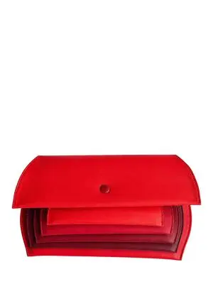 HESTER VAN EEGHEN Confetti Papavero Clutch - Red