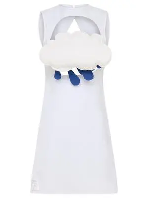 MAISON LOUIS The Rainy Cloud Dress - White