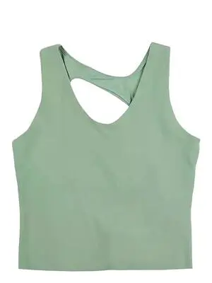Nike Dri-fit Cut-out Tank Top - Green