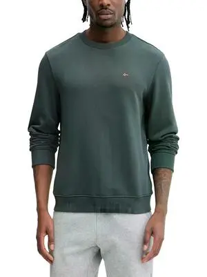 NAPAPIJRI Balis Logo-patch Crewneck Sweatshirt - Green