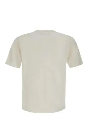 BOB Embroidered-detail Chest-pocket T-shirt - Neutrals