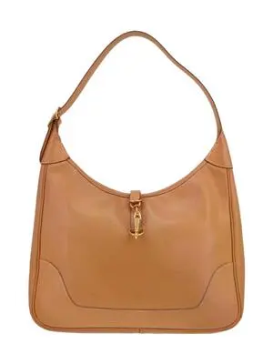 Hermès 1993 Trim Courchevel Shoulder Bag - Brown