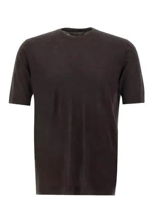 FILIPPO DE LAURENTIIS Short-sleeved Knitted T-shirt