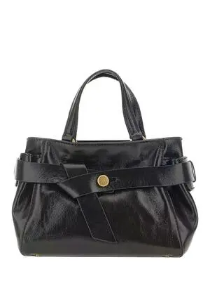 GIANNI CHIARINI Small Miranda Leather Tote Bag - Black