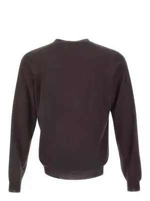 FILIPPO DE LAURENTIIS V-neck Button-up Cardigan - Brown
