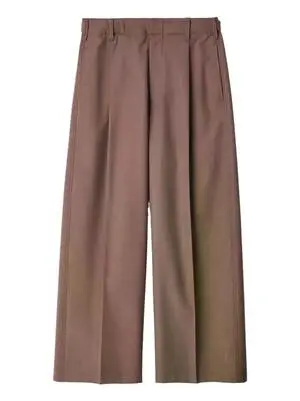LEMAIRE LEMAIRE Single-Pleat Tailored Pants In Tropical Wool Blend