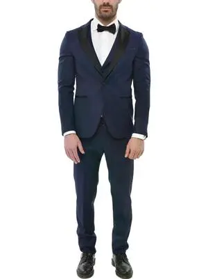 Corneliani Three-piece Dinner Suit - Blue