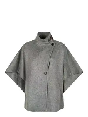 Max Mara Cashmere Cape - Grey
