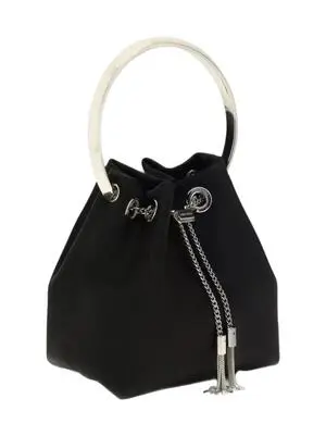 JIMMY CHOO Bon Bon Bucket Bag - Black