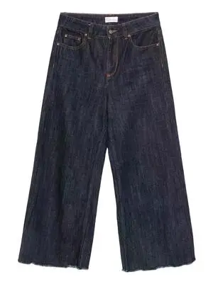 Valentino Garavani 2000s Raw-cut Jeans - Blue