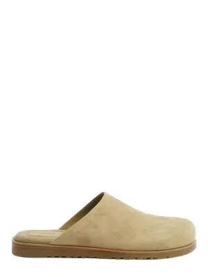Simkhai Emery Suede Clogs - Neutrals