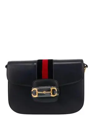 Gucci Horsebit 1955 Tote Bag - Blue