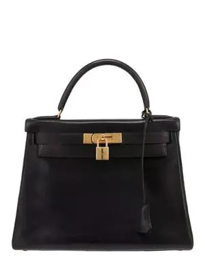 Hermès Kelly 28 Tote Bag - Black