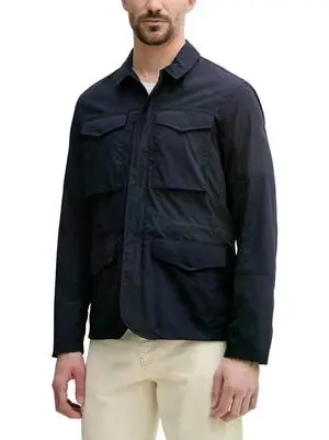 SAVE THE DUCK Jago Flap-pocket Zip-up Jacket - Blue