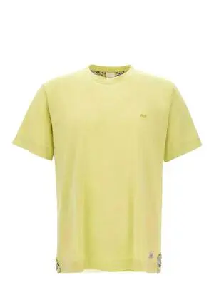 BOB Beach Embroidered-logo T-shirt - Green