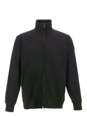COLMAR Zip-up High-neck Sweater - Black
