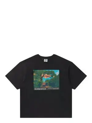 BILLIONAIRE BOYS CLUB Wild Ss Knit Graphic-print T-shirt - Black