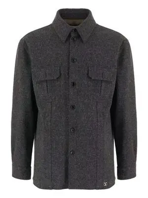 Valentino Garavani Vlogo Signature Jacket - Grey