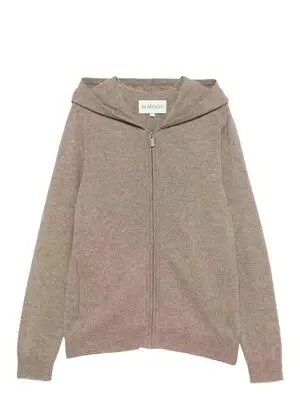 Eric Bompard Zip-fastening Hoodie Cardigan - Brown