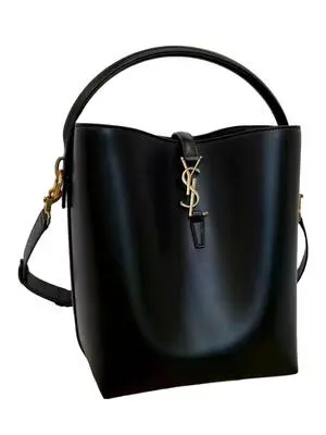 Saint Laurent Le 37 Supple Bucket Bag - Black